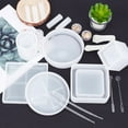 DIY Supplies Kits with Silicone Molds & Measuring Cup Tinfoil Latex ...