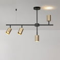 Globe Electric 91005456 Hadid 4 Light 28" Wide Fixed Rail Linear ...