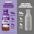Quest Nutrition 45g High Protein Chocolate Flavored Milkshake Ready to ...