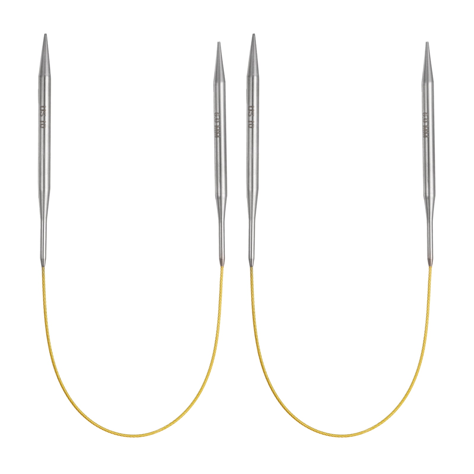 Click here for Uxcell 2pcs Circular Knitting Needles 15.75 Stainl... prices