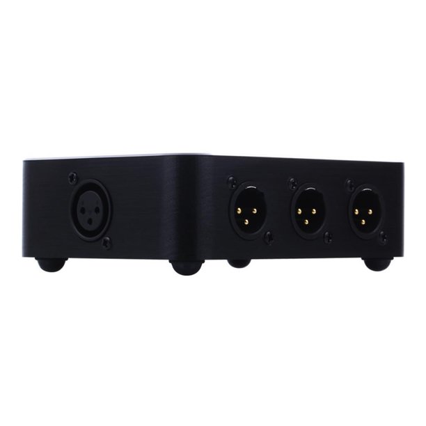 Inteprter XLR Splitter 6 Level Signal Splitter Equipment Studio Black ...