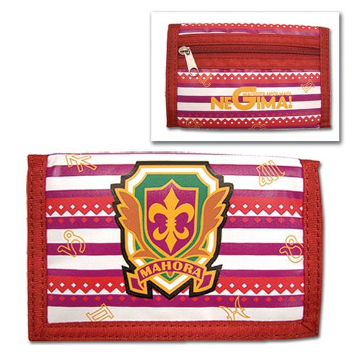 wallet - negima - new mahora school logo toys gifts anime license ...