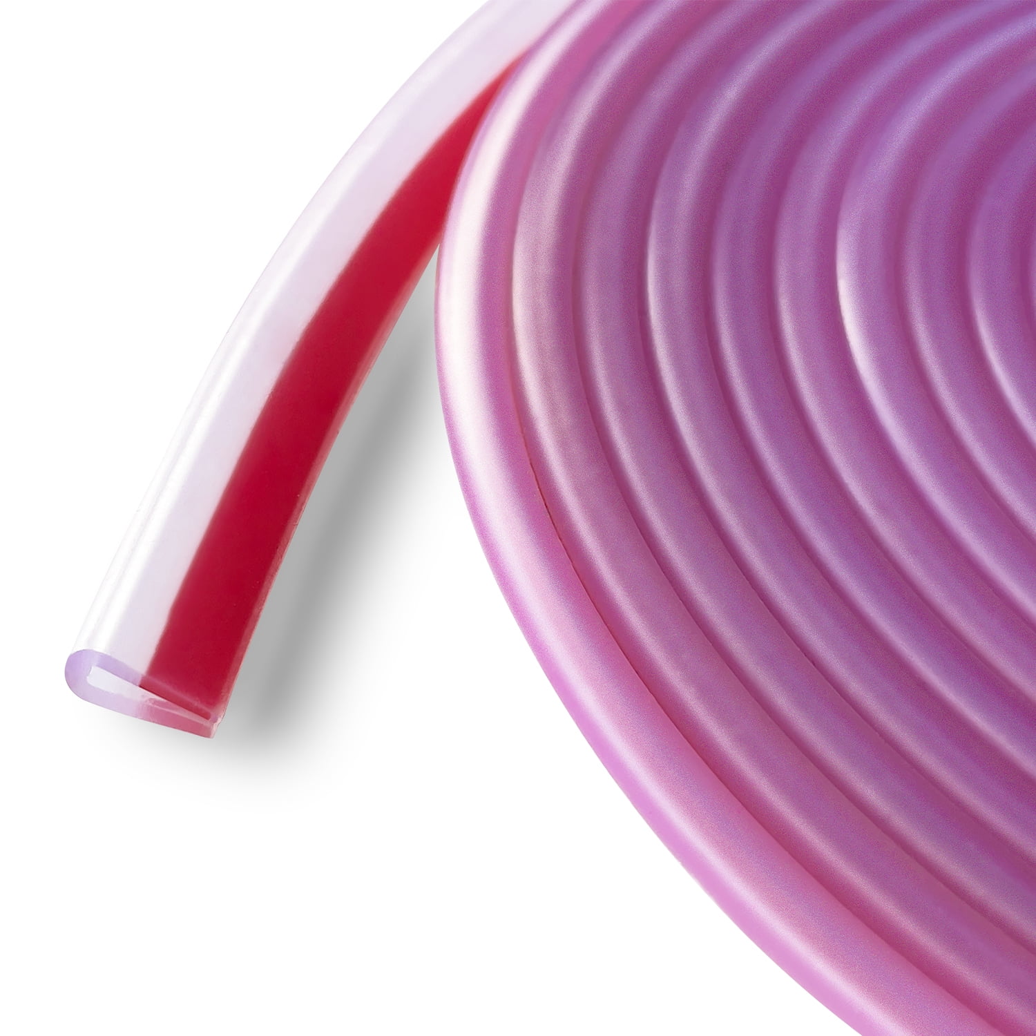 Rubber Edge Trim, 1/16" Self-Adhesive Clear Rubber Edge Trim, Fit 1/32 ...