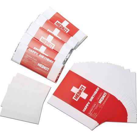 HTWW 50 Pieces Medkit Labels Game Party Supplies Including Chocolate ...