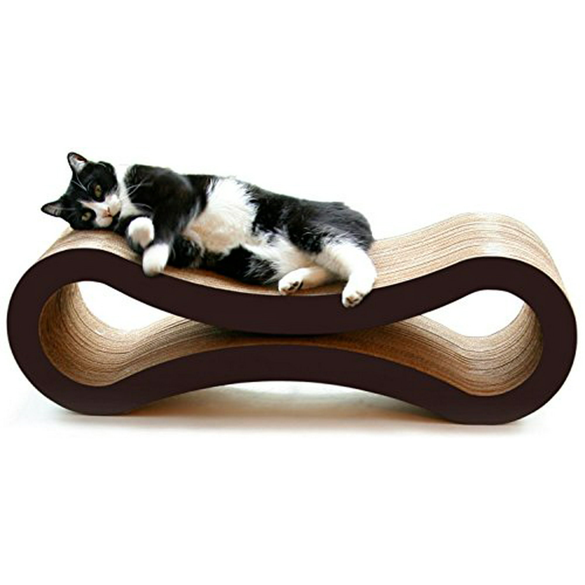 Click here for Petfusion Cat Scratcher Lounge - Deluxe (Walnut Br... prices