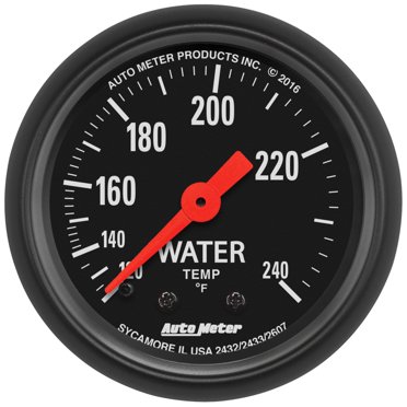 AUTO METER 2304 3-3/4IN TACH, 8,000 RPM, CHROME - Walmart.com