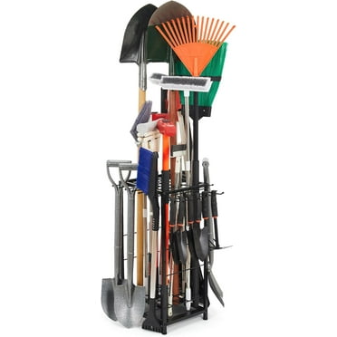 Sttoraboks Garden Tool Organizer, Heavy Duty Lawn Holder Stand for Shed ...