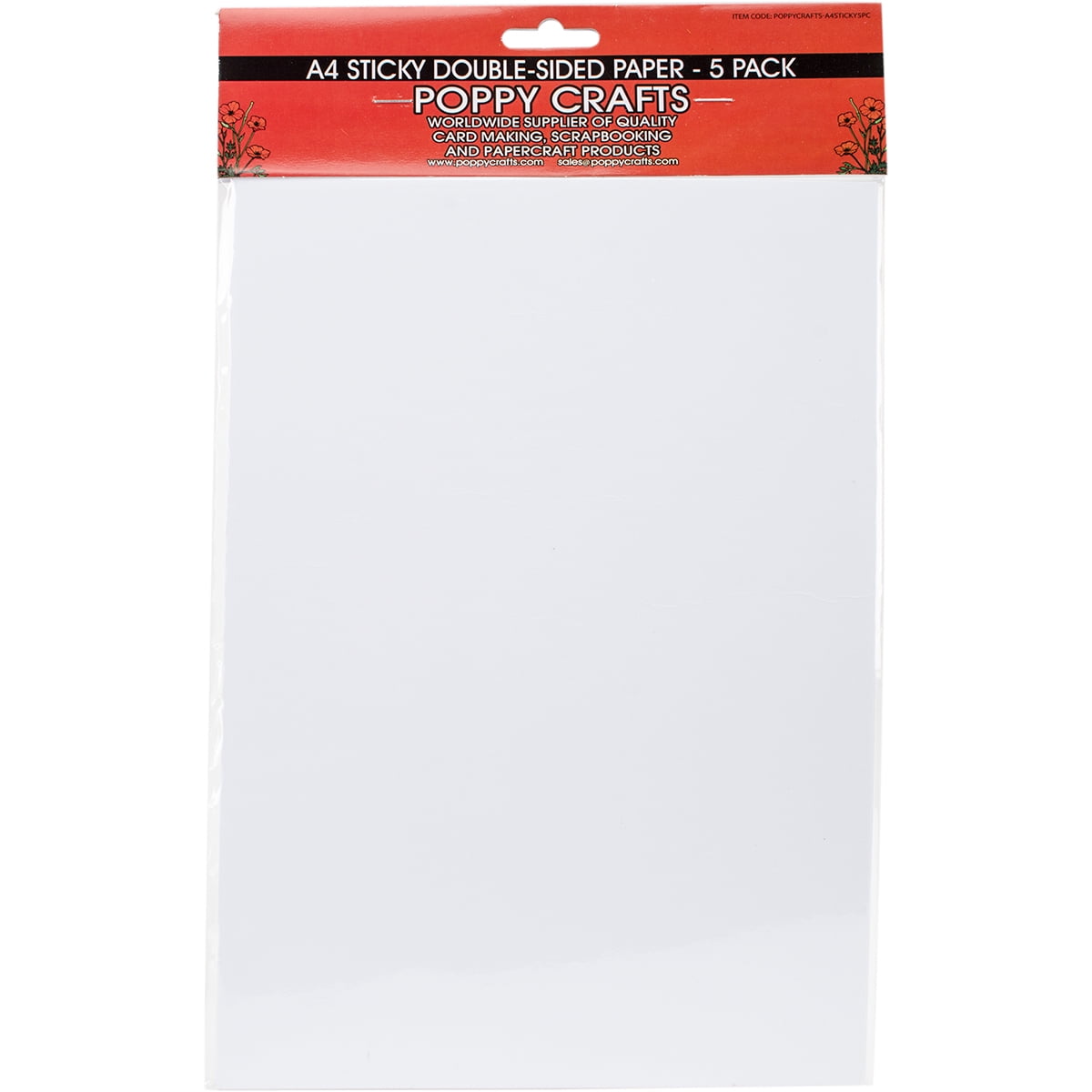 Sticky Double-Sided A4 Paper 5/Pkg- - Walmart.com