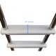Aqua Select Hi-Rise Reverse Bend Stainless Steel in-Pool Ladder with ...