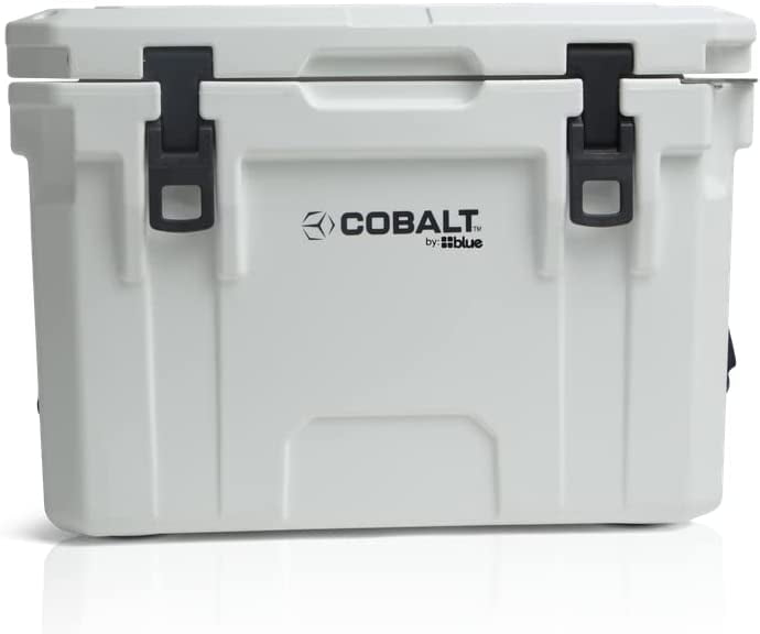 Cobalt 25 Quart Roto-Molded Super Ice Cooler | Large Ice Chest Holds ...