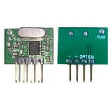 433 Mhz Superheterodyne Rf Receiver And Transmitter Module Remote ...