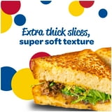Wonder Bread Texas Toast, Thick Sliced White Loaf Bread, 20 oz, Shelf ...