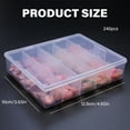 240x/Box Full Cover on Nails Multicolor Edges Short French Tip False ...