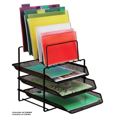 Pen + Gear Pg Black Mesh File Organizer - Walmart.com