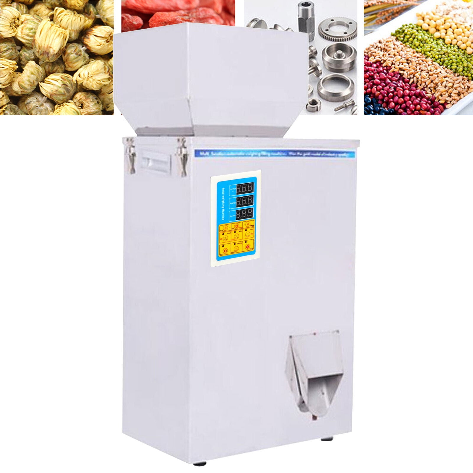 Fichiouy 10~500g Particle Auto Dispenser Cereal Grain Tea Weighing ...