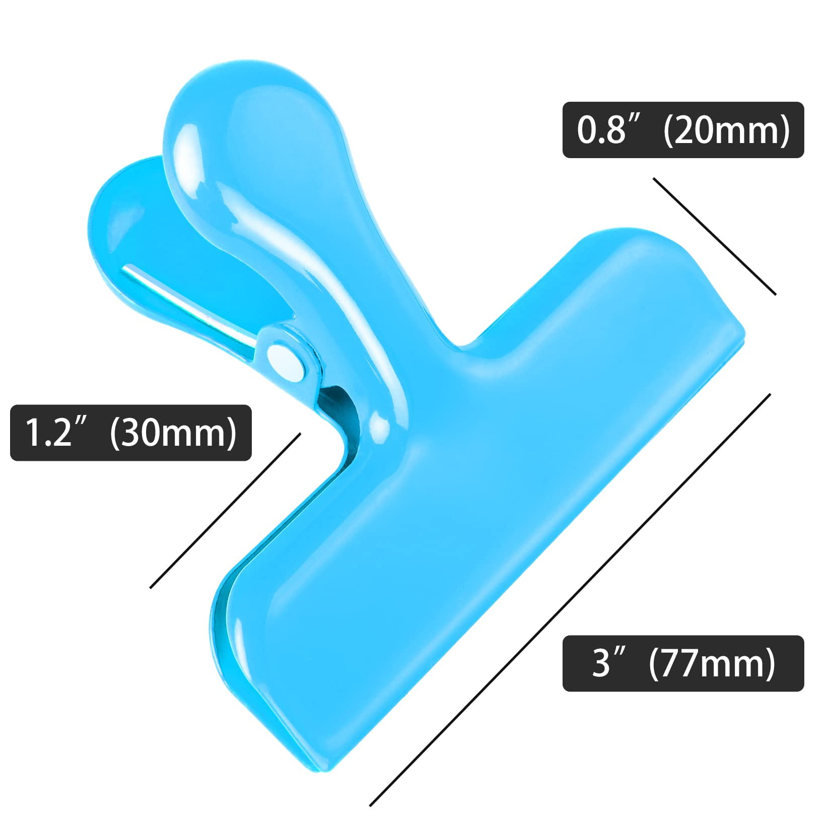 Bag Clips Heavy Duty Stainless Steel Chip Clips, Food Bags Clamp Great ...