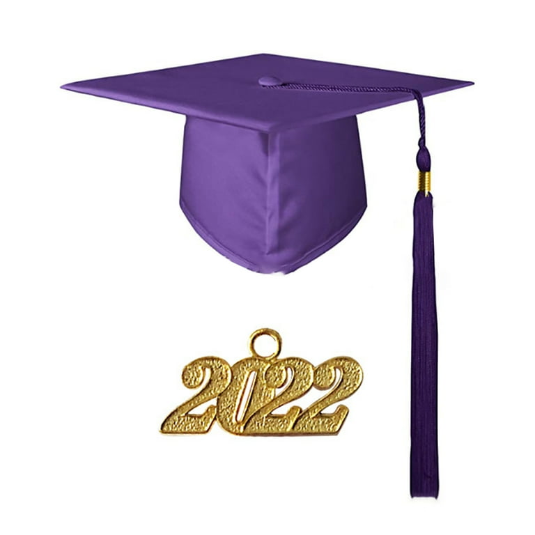 Purple Graduation Cap Decor