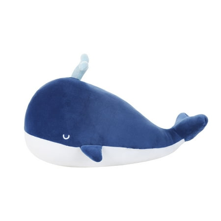 MINISO Soft Toy Ocean Series Little Whale Plush Toy, Dark Blue ...