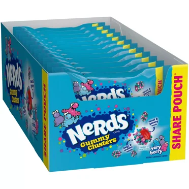 Smarties Squashies Juicy Gummy Foam Candy, Raspberry and Cream Flavor ...