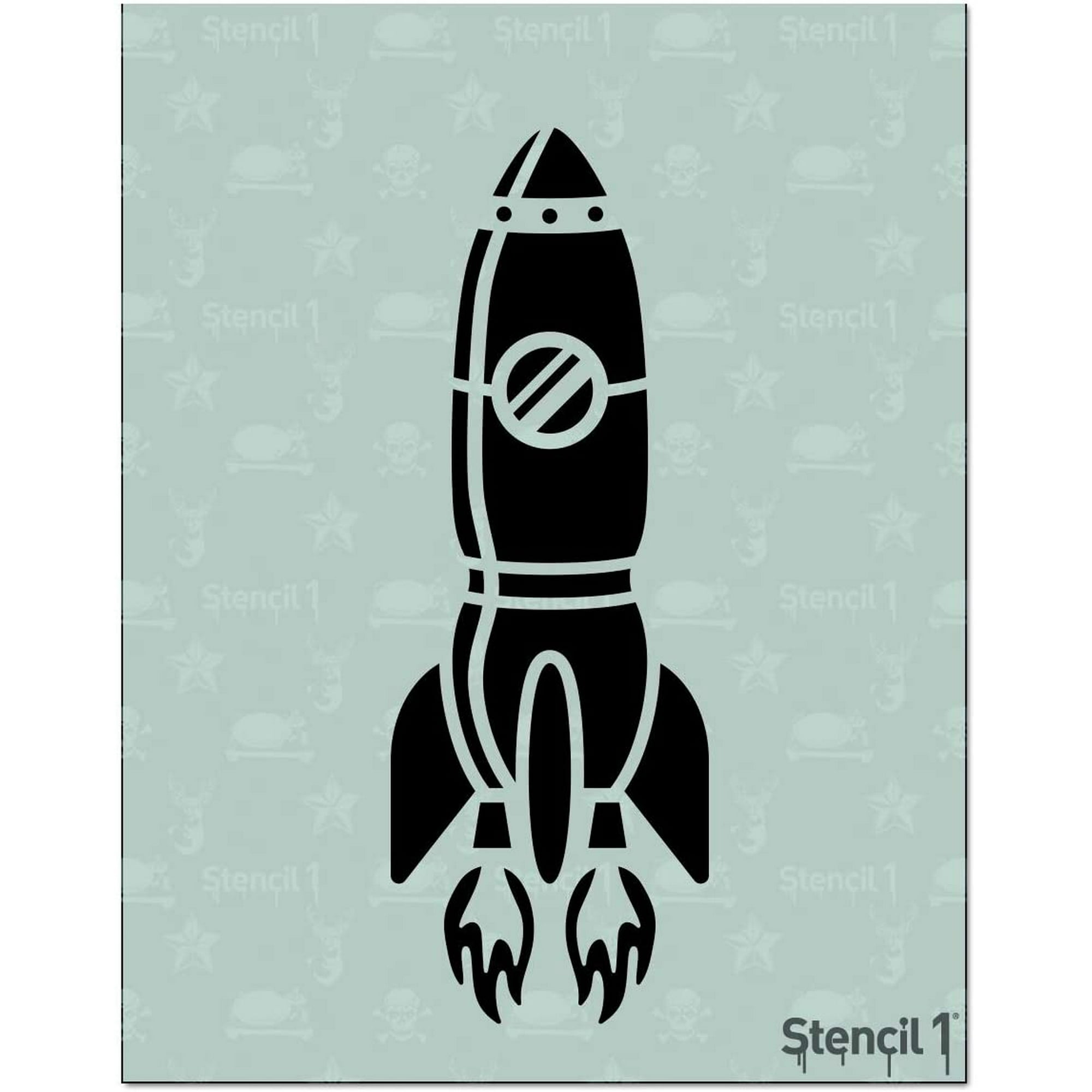 Rocket Stencil
