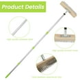 AEVXKHI 60 inch Stainless Steel Deck Scrub Brush with Long Handle ...