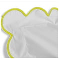 400 Thread Count White Cotton Sateen Hotel Stitch Duvet Cover in ...