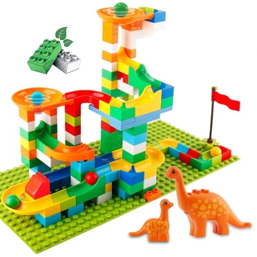 Jumbo Plastic Building Blocks - 48 Pieces Giant Toddler Bricks Kids ...