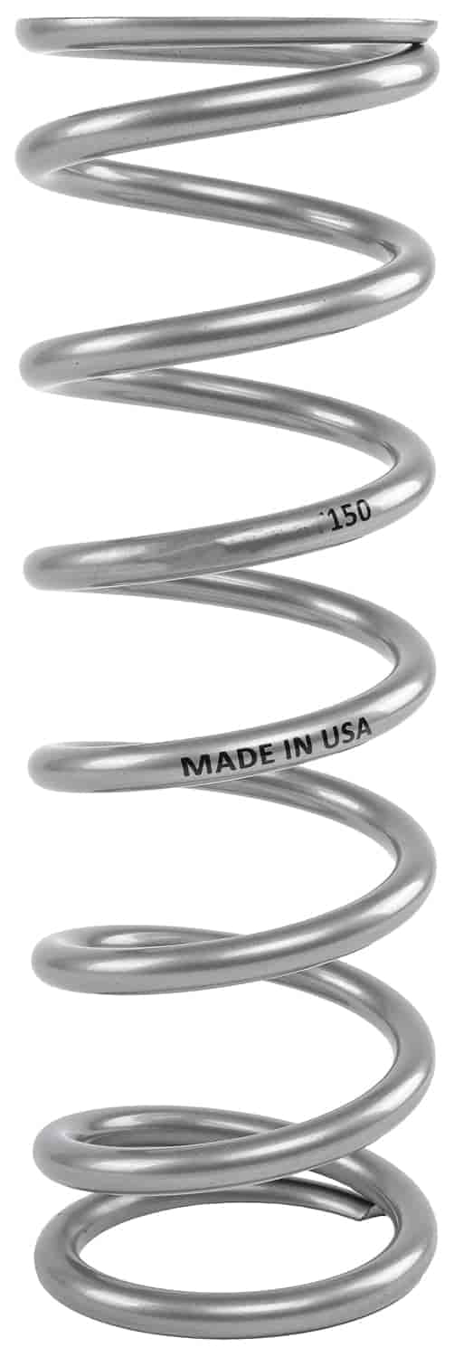 JEGS 64954 Coil-Over Spring 10 in. Free Length Rate: 150 lbs./in. 2.500 ...