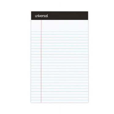 Premium Ruled Writing Pads, Wide/Legal Rule, 8.5 x 11, White, 50 Sheets ...