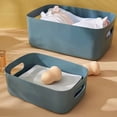 mdesiwst 2Pcs Desktop Storage Boxes Stationery Storage Bins with ...