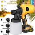 Cordless paint sprayer gun, high-power electric spray gun with an 800ml ...