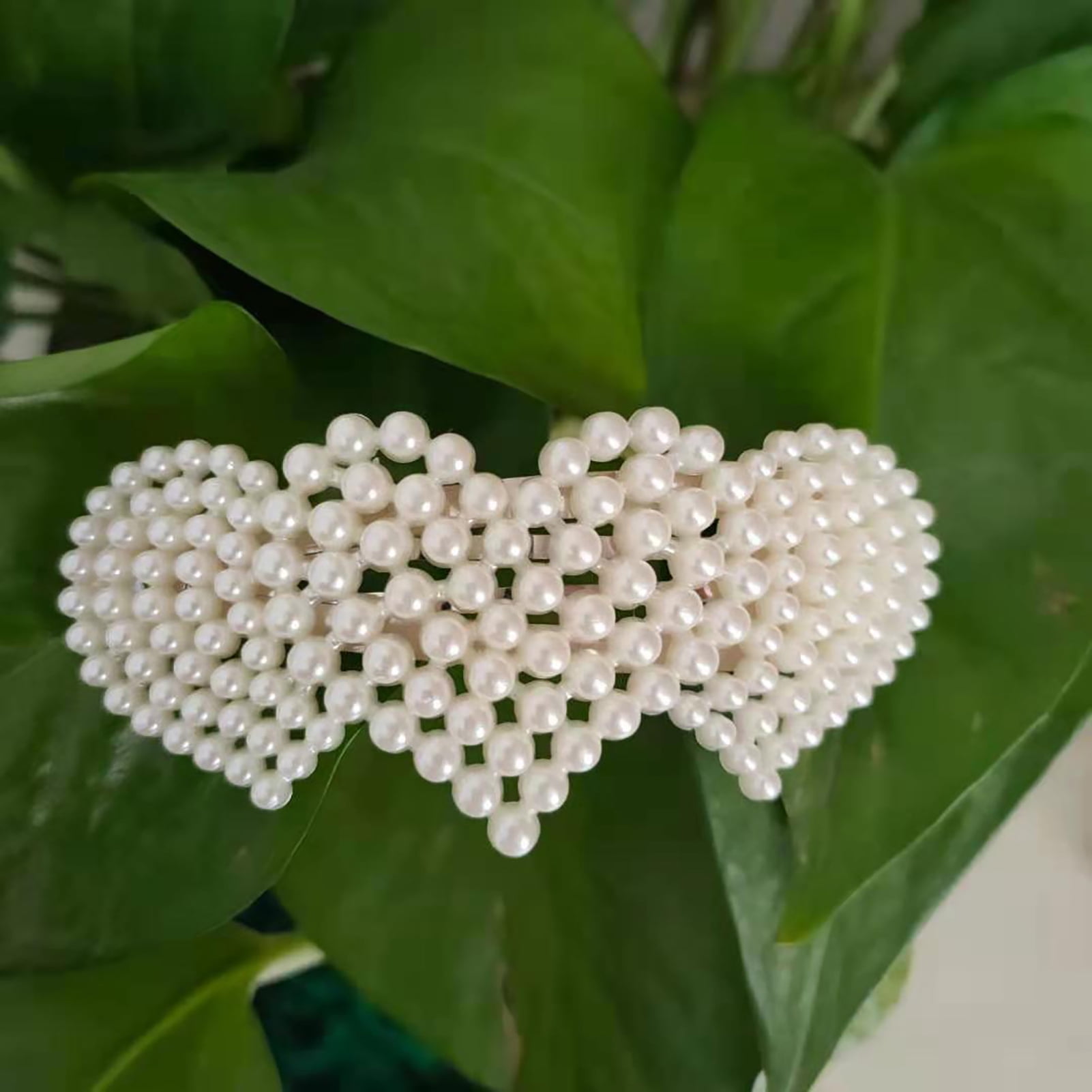 Click here for Octpeak Fake False Pearl Clip Fashionable Cute Sid... prices