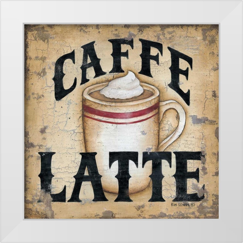 Lewis, Kim 26x26 White Modern Wood Framed Museum Art Print Titled ...