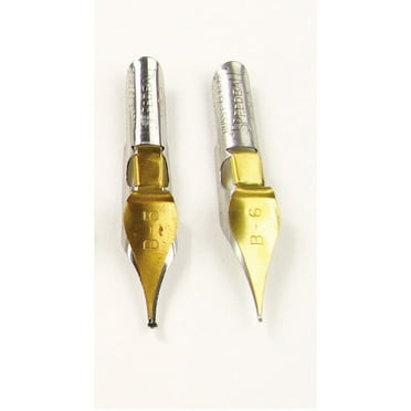 Speedball C Style Pen Set, Calligraphy and Lettering, 6 Nibs for Line ...