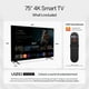 VIZIO 75 4K UHD Smart TV for Business Presentations - Walmart Business ...