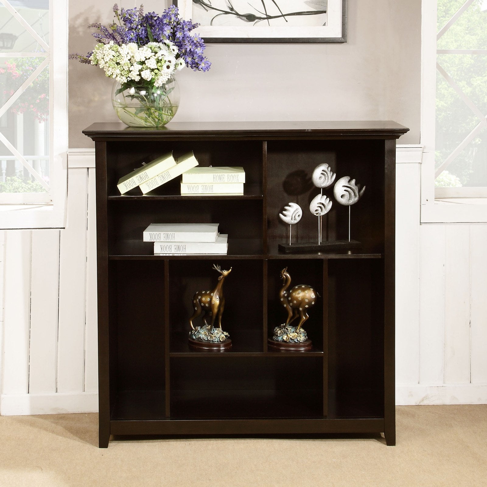 Simpli Home Amherst Multi Cube Bookcase & Storage Unit - Walmart.com