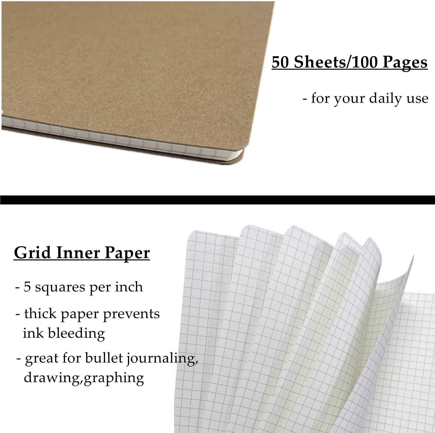 Buy Spiral Graph Paper Notebook,B5 Grid Notebooks Piral Bound Journal ...