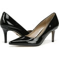 Sam Edelman Vienna Black Patent Stiletto Heel Pointed Toe Slip On ...