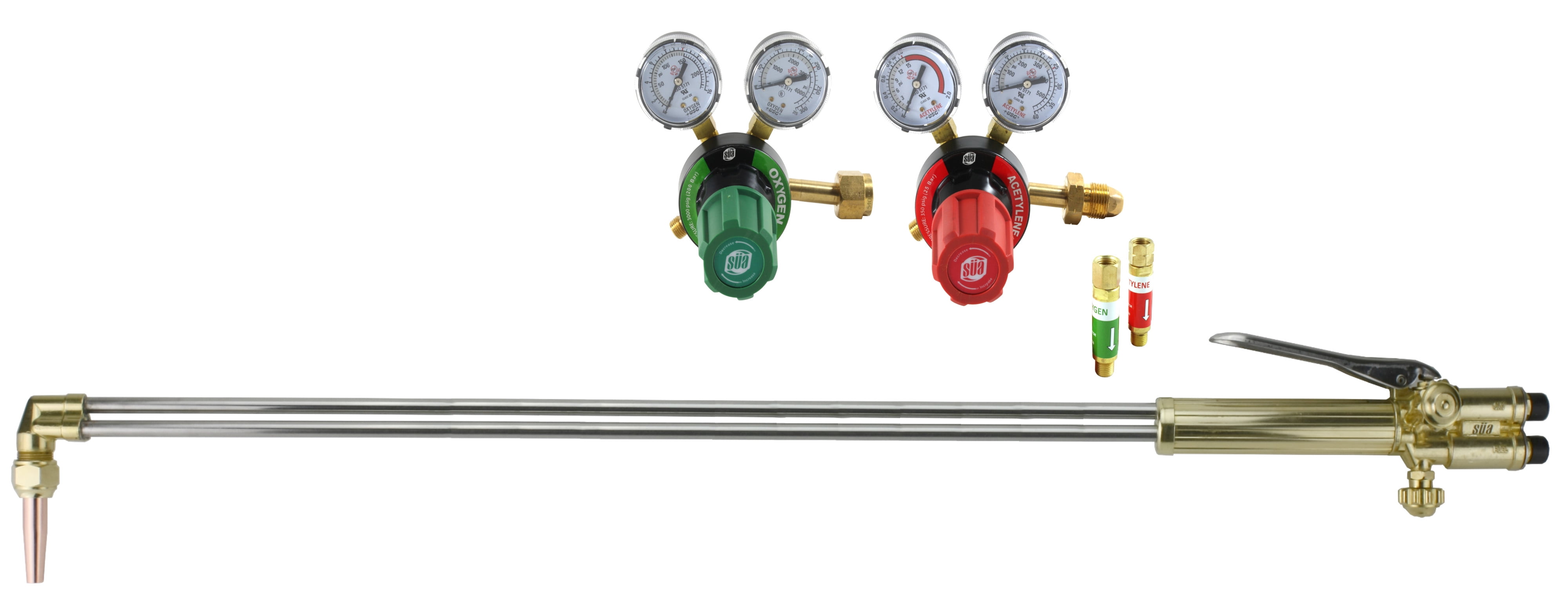 SÜA 36" Heavy Duty Straight Cutting Torch 90° Head - Compatible with ...