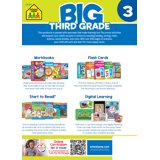 School Zone Big Third Grade Workbook - Walmart.com