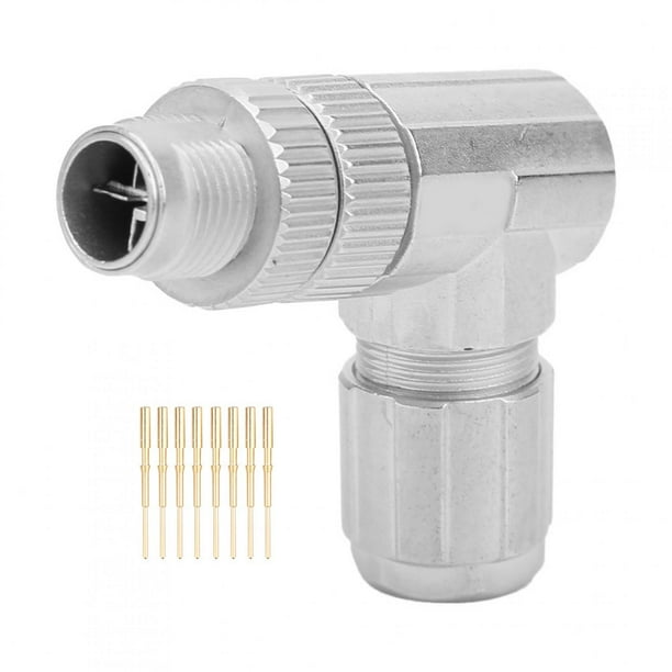 Connector Plug,Aviation Connector Plug M12 Coding Plug Degree Assembled ...