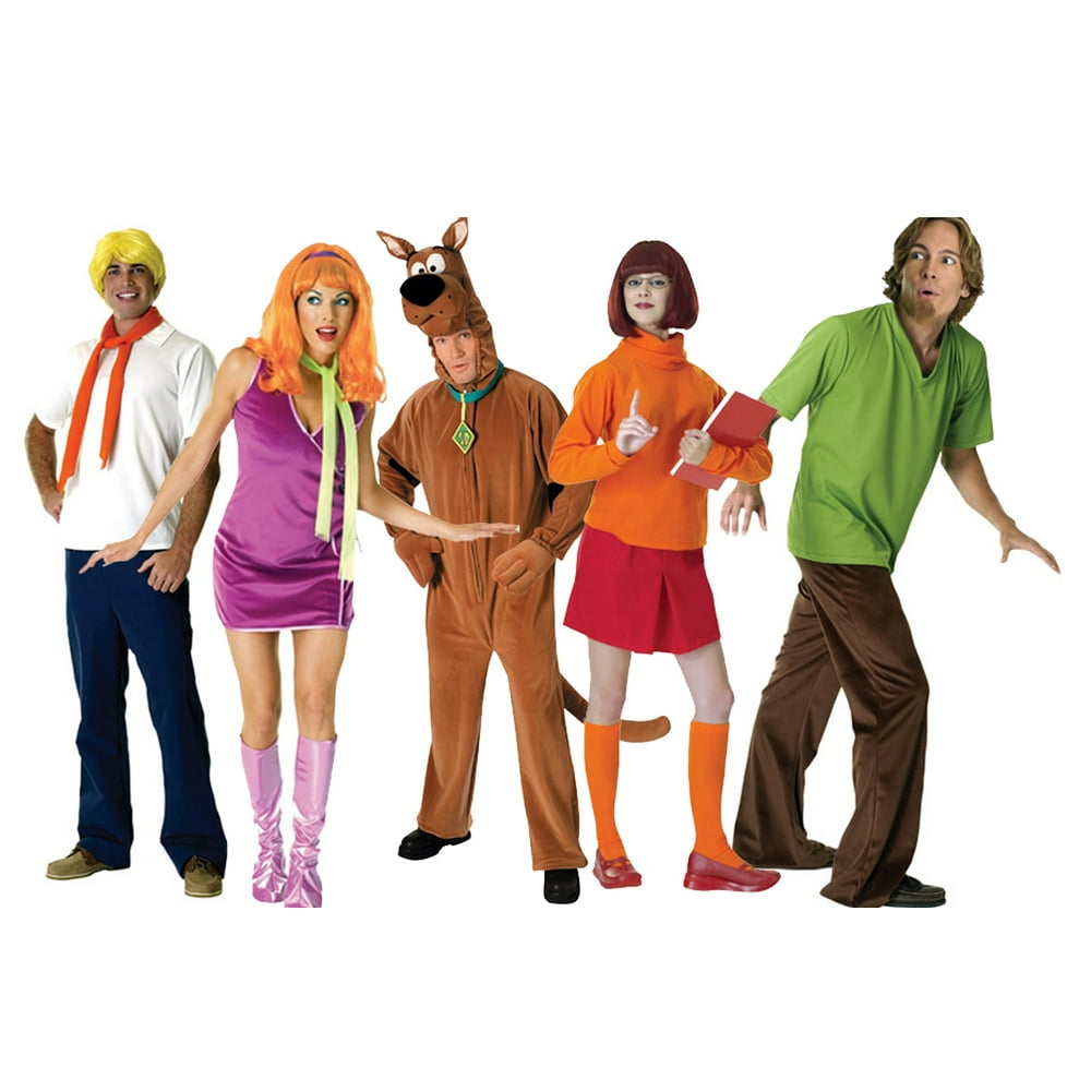 Adult Scooby Doo Group Costume - Walmart.com - Walmart.com