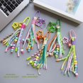 Colorful ABS Plastic Carabiner Clip Keychain Bag Pendant for Bags ...