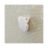 Advantus Panel Wall Clips for Fabric Panels, Standard Size, White, 20 ...