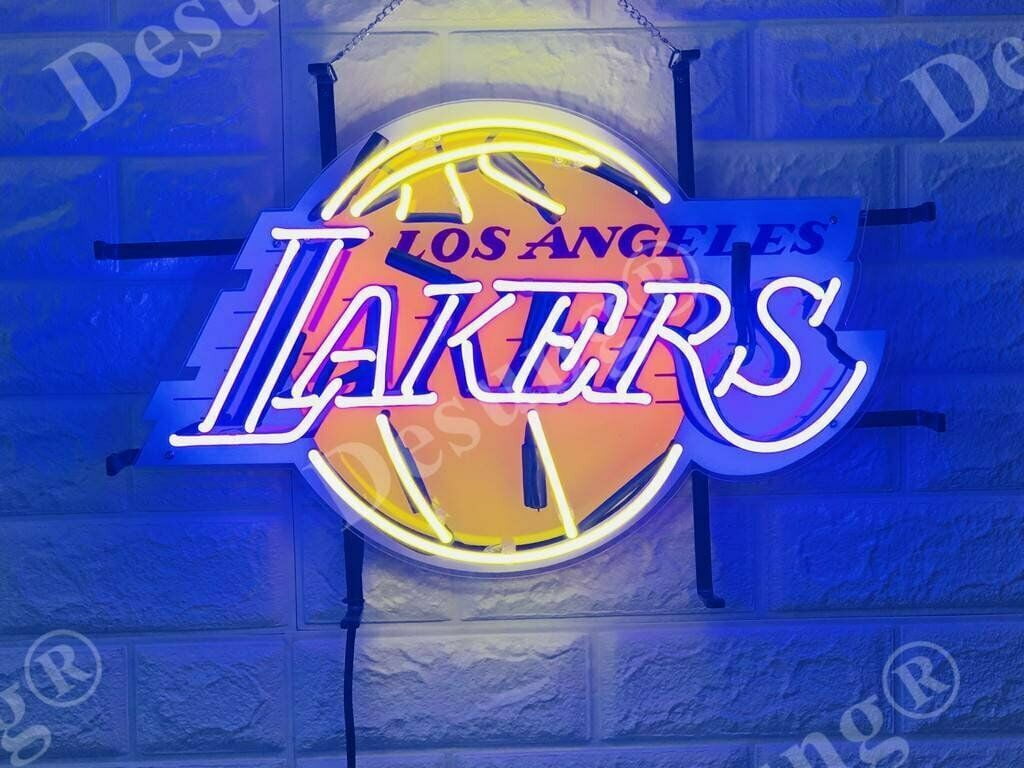 Queen Sense 20"x16" Los Angeles Sports Team Laker Neon Sign HD Vivid ...