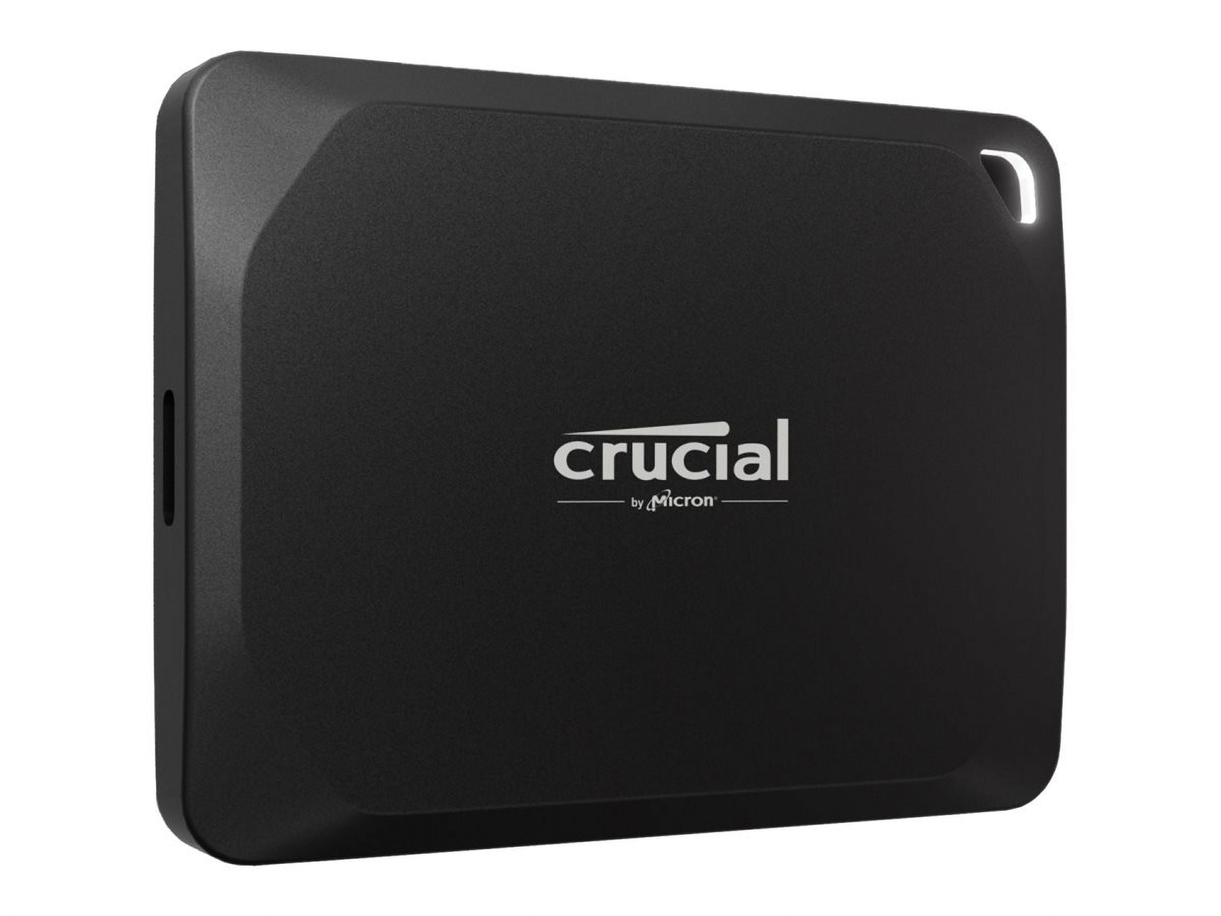 Crucial X10 Pro - SSD - encrypted - 2 TB - external (portable) - USB 3. ...