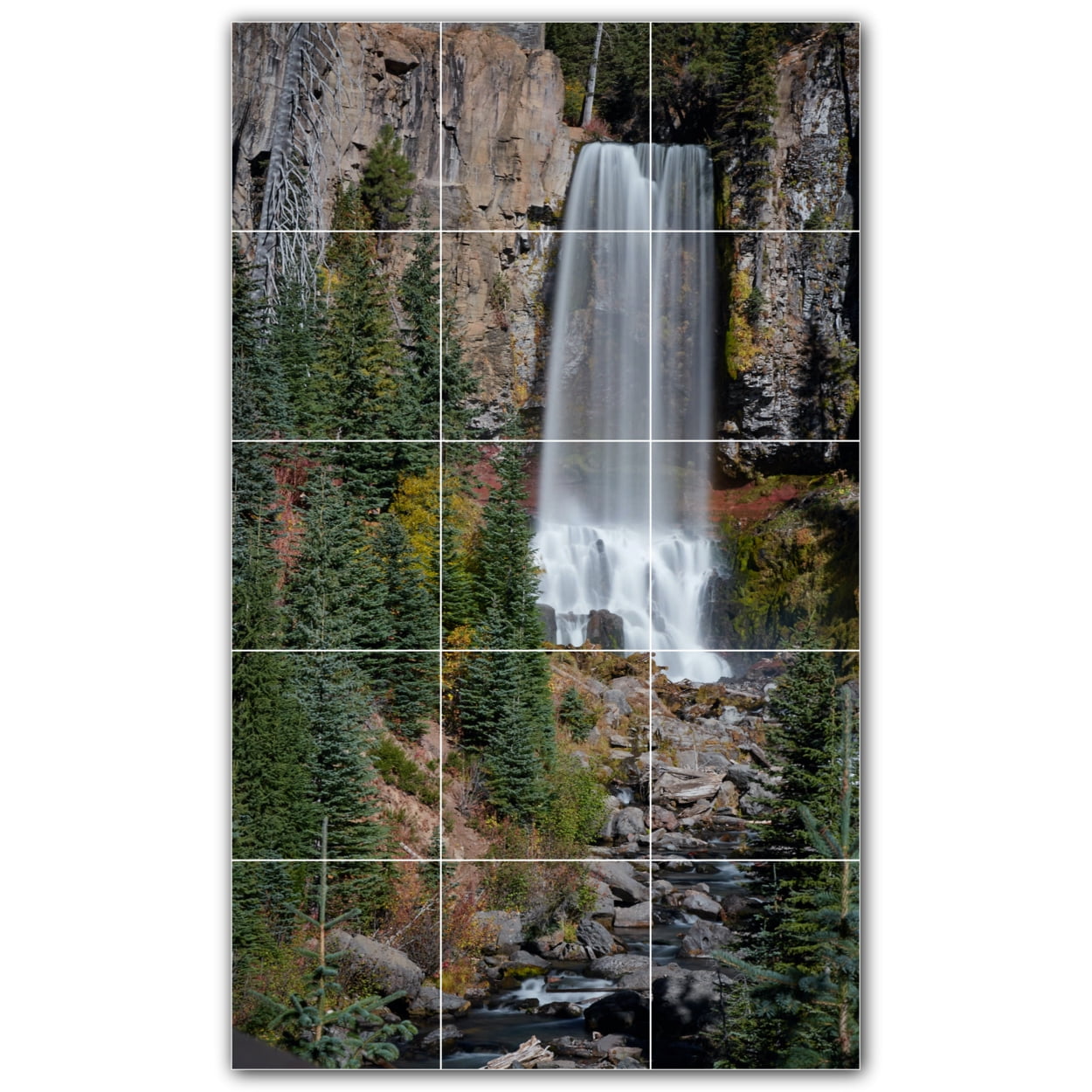 Picture-Tiles.com: Waterfalls Ceramic Tile Wall Mural WAL501118-35M. 18 ...