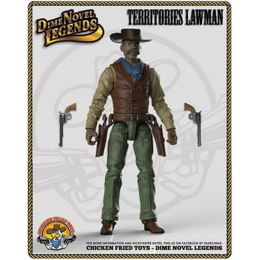 Dime Novel Legends 1:18 scale (4") old west action figure Cowpuncher - Walmart.com