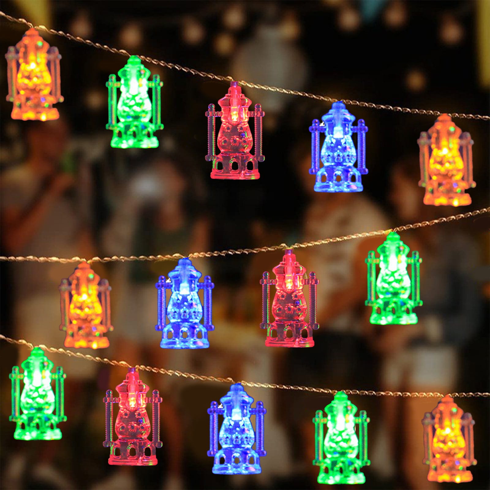 onlyliua para Interior/Exterior Luces de Aceite Navideñas Led Arreglo ...