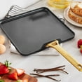 GreenPan Reserve Large Coated Ceramic Nonstick 11" Square Griddle ...